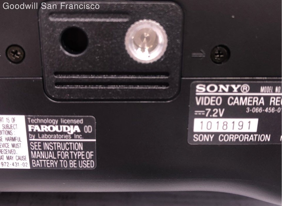 Sony Handycam CCD-TR818 Hi-8 Analog Camcorder Video | eBay