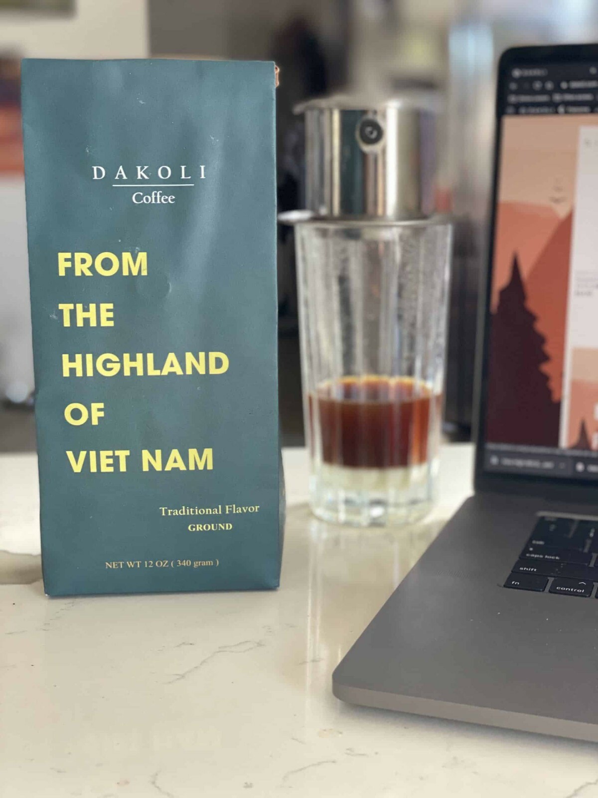 Dakoli Coffee, Vietnamese Coffee Maker, Phin Filter, Medium Size (6oz ...