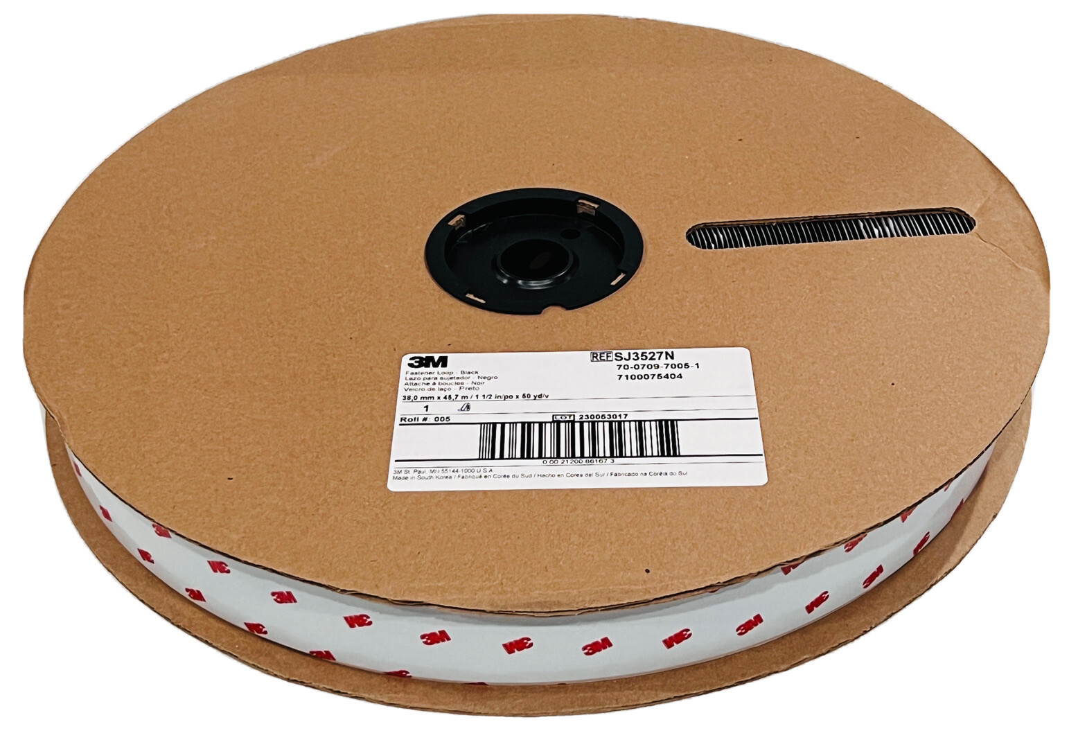 3M Fastener SJ3527N Fastner Loop Black, 1-1/2" in x 50 yd | eBay