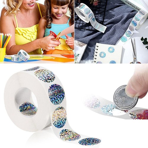 Scratch Off Stickers DIY Lottery Ticket Coating Labels Activity Card ...