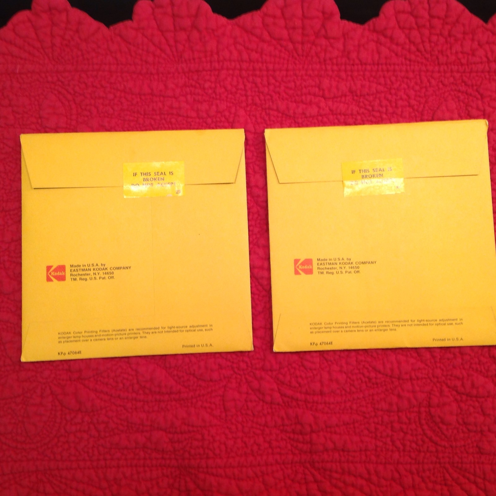 Vintage Kodak Color Printing Filters Lot of 4 | eBay