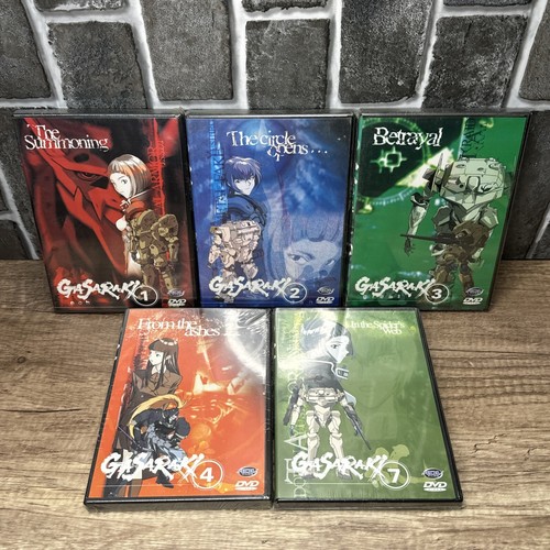 Gasaraki Vol. 1 2 3 4 7 The Summoning DVD Animated Film Lot Of 5 ...