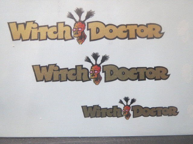 Witch Doctor 1/25 Decal from Fremont Racing Specialties | eBay