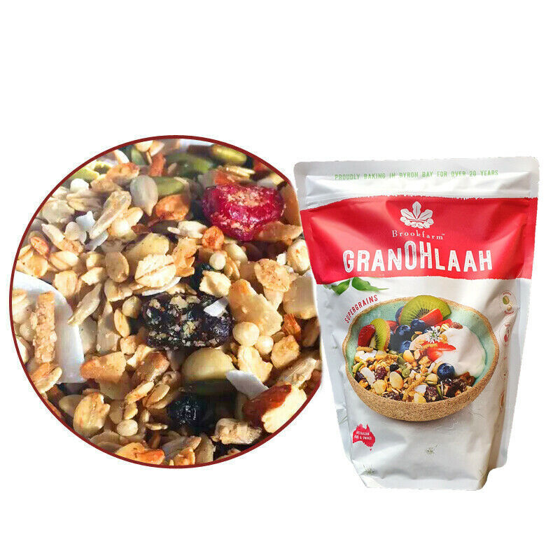Brookfarm Granohlaah with super grains tart cherries & crunchy nuts 1 ...