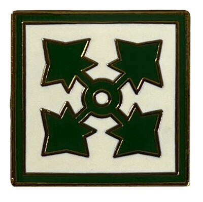4th Infantry Division Motorcycle Hat Cap Lapel Pin M-162 | eBay