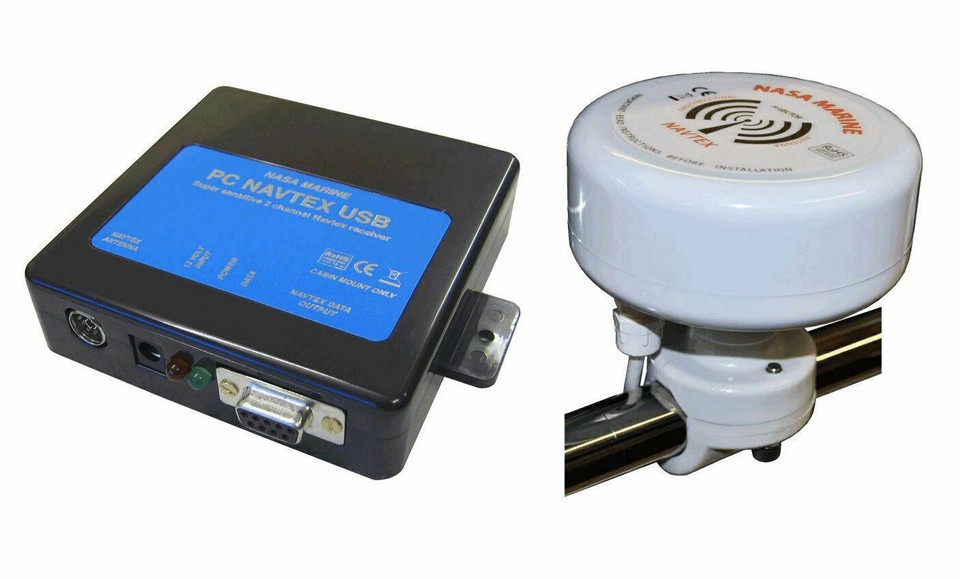 NASA Marine PC Navtex Pro USB Engine 2 with H Vector Antenna & 7m Cable ...