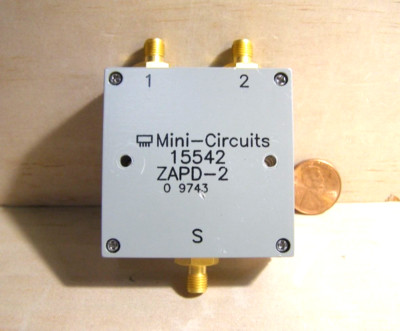 MINI-CIRCUITS POWER DIVIDER. 15542. ZAPD-2. 0 9743. | eBay