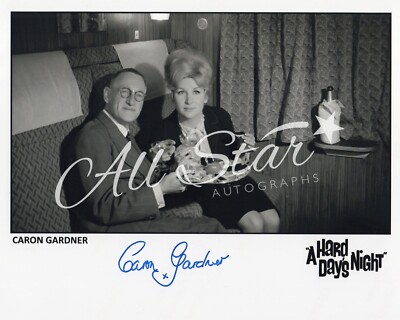 A HARD DAY'S NIGHT - Caron Gardner Signed Photograph The Beatles 01 ...