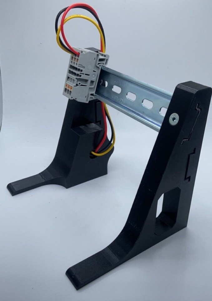 Desktop DIN Rail PLC Trainer / Test Bench Stand, Portable, Learning ...