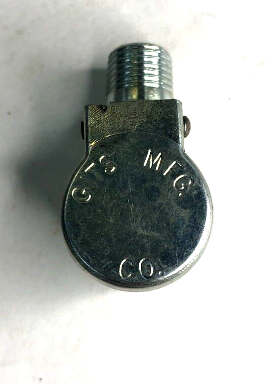 GITS ELBOW OIL HOLE COVER CUP 00801 ZINC PLATED THREAD SIZE: 1/8"-27 ...