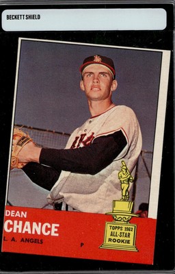 1963 Topps #355 Dean Chance | eBay