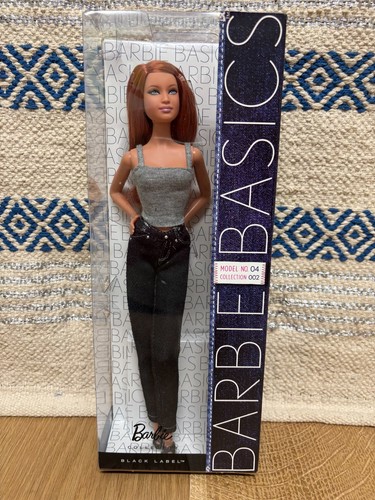New Barbie Doll Black Label Barbie Basic Model No 04 Collection 002 | eBay