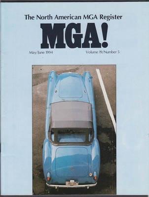 North American MGA Register GT-19 Info + 5-6 1994 | eBay