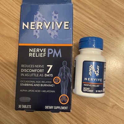 Nervive PM Nerve Relief Tablets Nighttime Nerve Pain Relief 27 pills ...