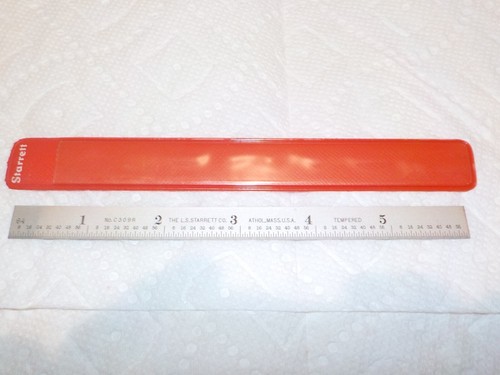 Starrett C309R 6" Flexible Steel Rule with Inch Graduation | eBay