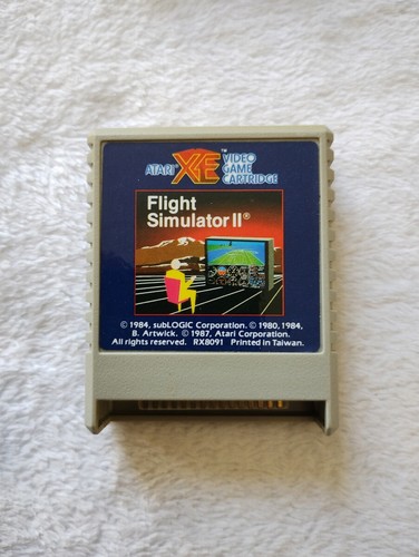 ATARI XE Flight Simulator 2 | eBay