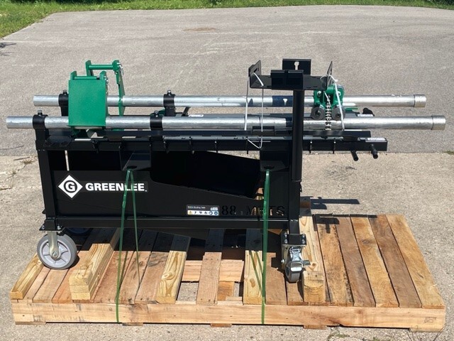 GREENLEE 881CT 980 CAMTRACK MOBILE BENDING TABLE Conduit Pipe Bender 2 ...