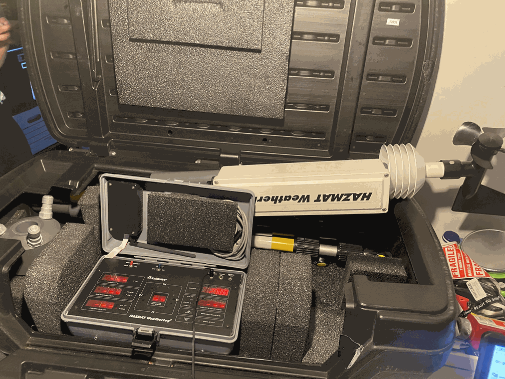 RAINWISE RDI-1 HAZMAT Weatherlog system HSA-1 w Receiver/Display ...