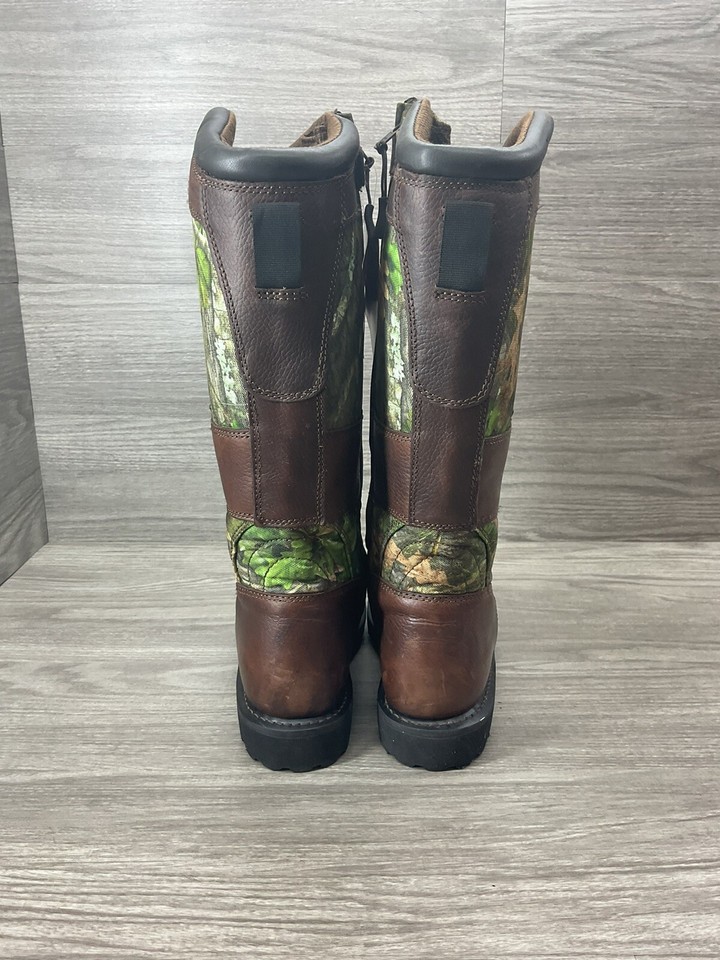 Cabelas She Outdoor Bayou Waterproof Side Zip Camo Snake Boots Women’s ...