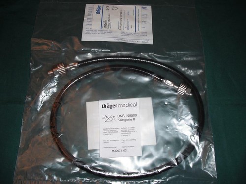 Draeger M32671-05 2x NIST O2 Oxygen Pressure Hose Hose 1m Connection | eBay
