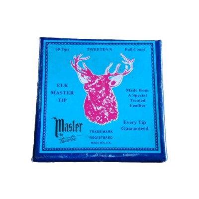 NEW Five Tips Elkmaster Cue Tips Snooker Pool Billiards Cue Tips 10mm 5 ...