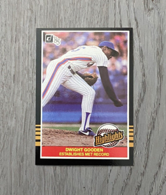 1985 MLB Donruss Highlights | Dwight Gooden | #32 | New York Mets | eBay