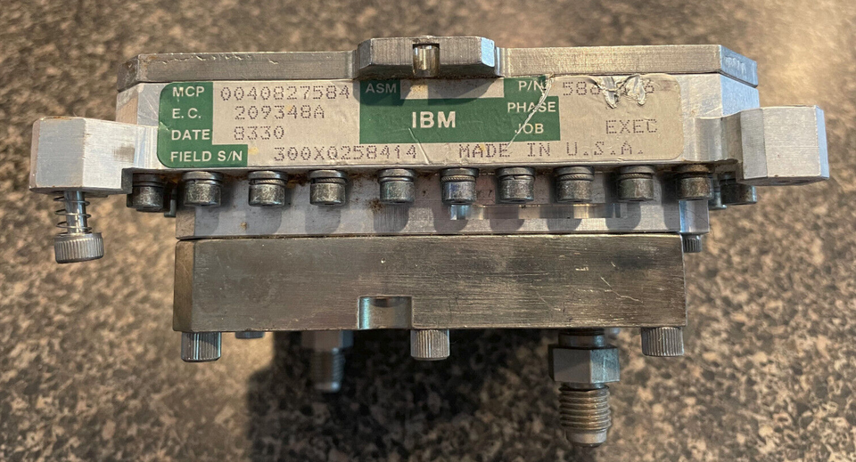 IBM 3081 Mainframe CPU TCM (Thermal Conduction Module) | eBay