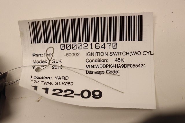 Genuine OEM Mercedes-Benz Mb-ignition Switch 2129056901 for sale online ...