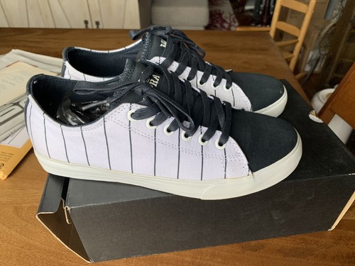 Supra Thunder Low Jim Greco Pro Model Pinstripe Canvas Yankees Size 8 ...