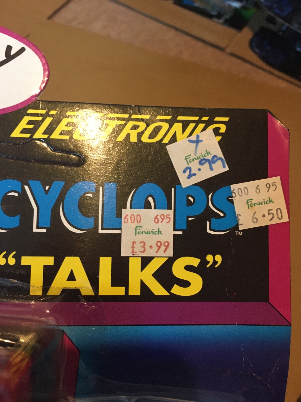 Marvel X-Men Cyclops Electronic Talking Action Figure 1991 Toy Biz ...