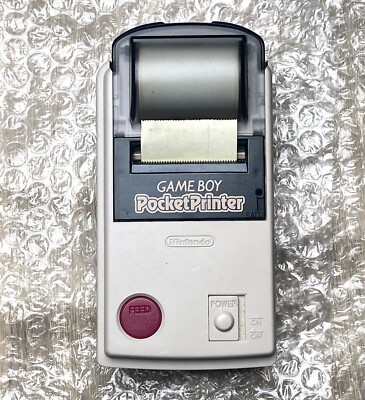 Nintendo Gameboy Pocket Printer MGB-007 - Gray BOXED - TESTED WORKING ...