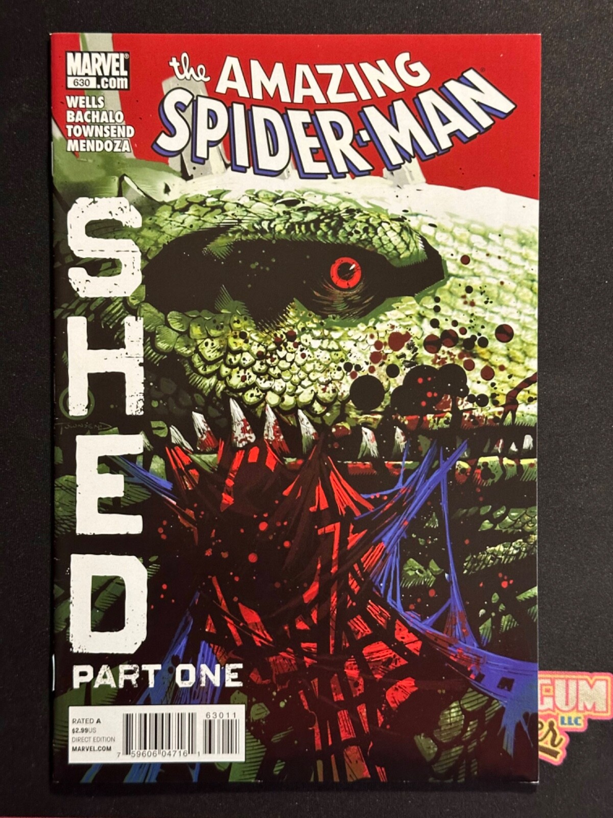 The Amazing Spider-Man #630 (Marvel Comics 2010) The Lizard Cover ...