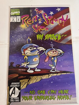 REN & STIMPY SHOW #5 (Apr 1993) In Space A30th - Marvel Comics ...