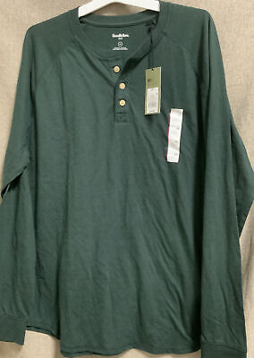 🧷 GOODFELLOW LONG SLEEVE STANDARD FIT SHIRT, GREEN XXL 🆕 | eBay