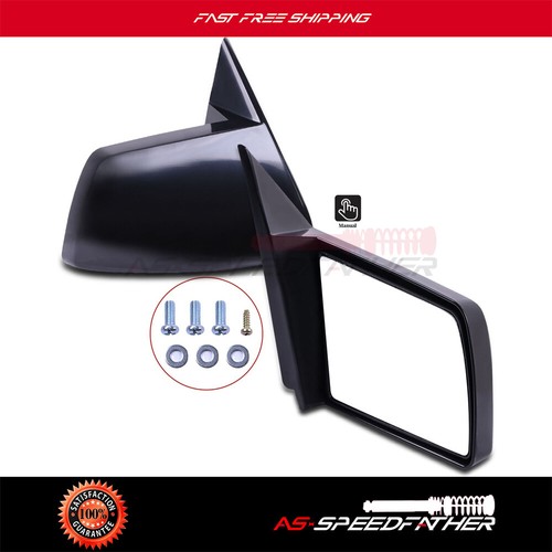 Fits 1988-1998 Chevy GMC Pickup Truck Manual Side View Mirrors Driver ...