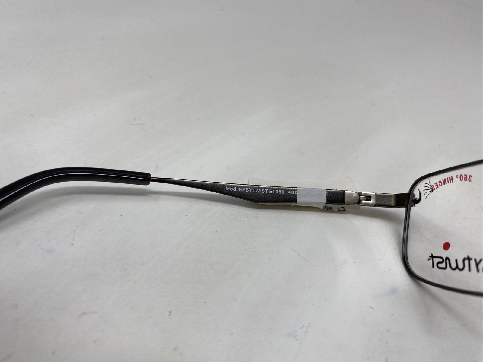 EasyTwist Mod. ET 980 20 46-16-120 Black 360 Hinge Eyeglasses Frame ...