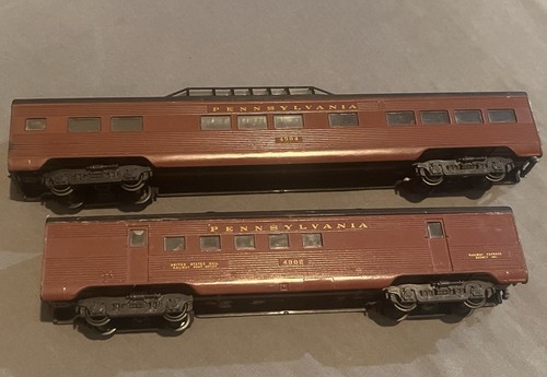 2 HO scale Pennsylvania Railroad Passenger Cars RPO & Dome Cars | eBay