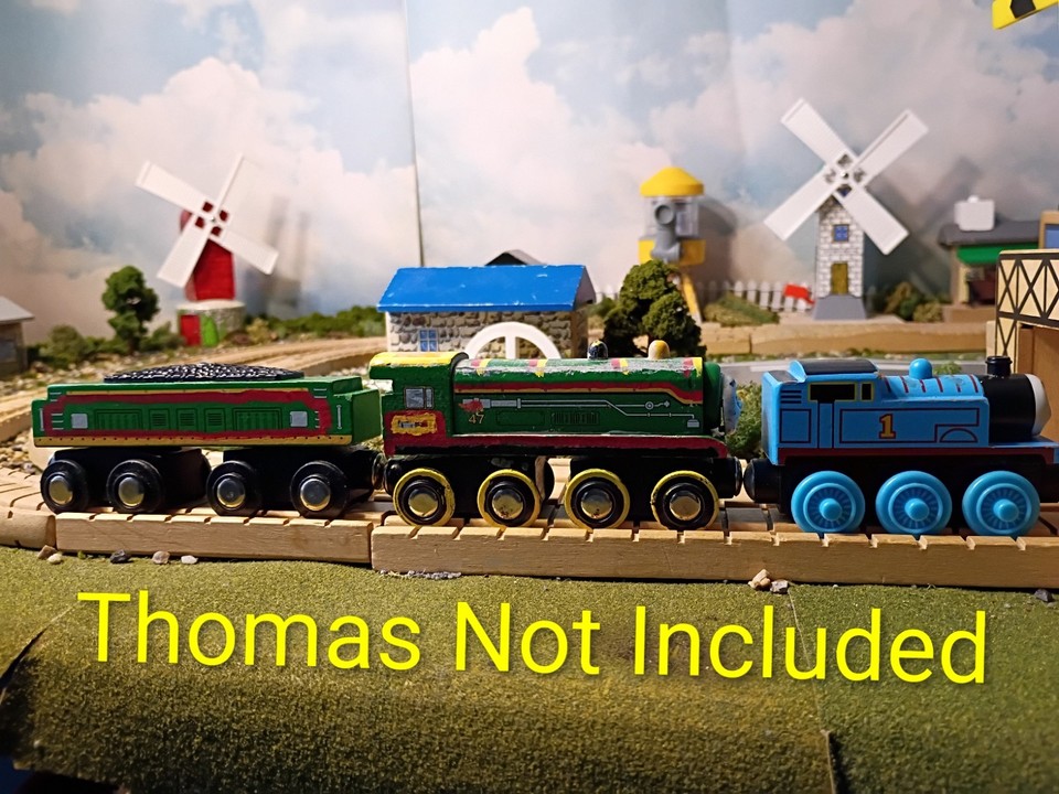 Anil Custom Thomas Wooden Railway Brio (Read Desc) | eBay