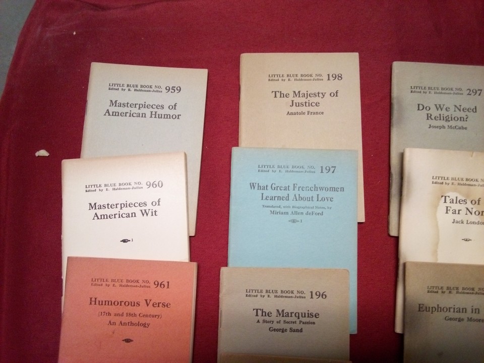 Little Blue Books - Book Vintage Lot - | eBay
