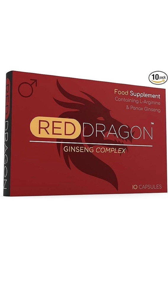 10 x 150mg ULTRA RED PILLS STRENGTH HERBAL NATURAL FAST ACTING RED ...