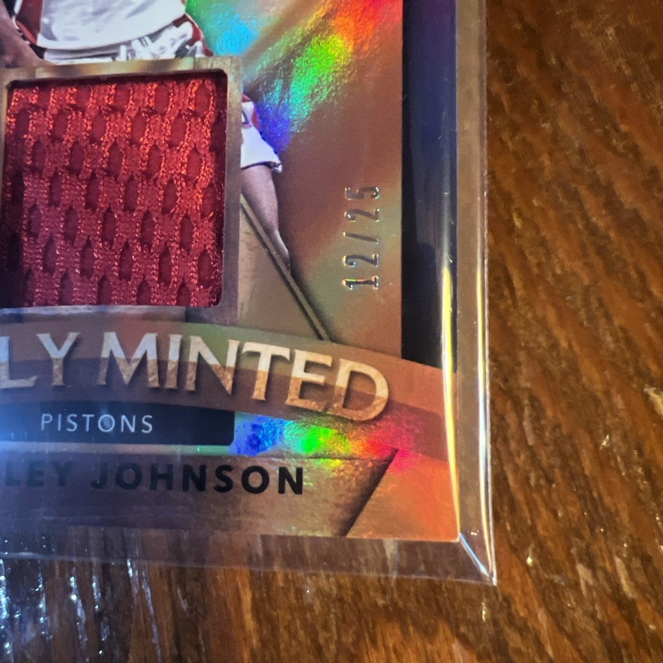 Stanley Johnson 2015-16 Panini Gold Standard Newly Minted Relic Rookie ...