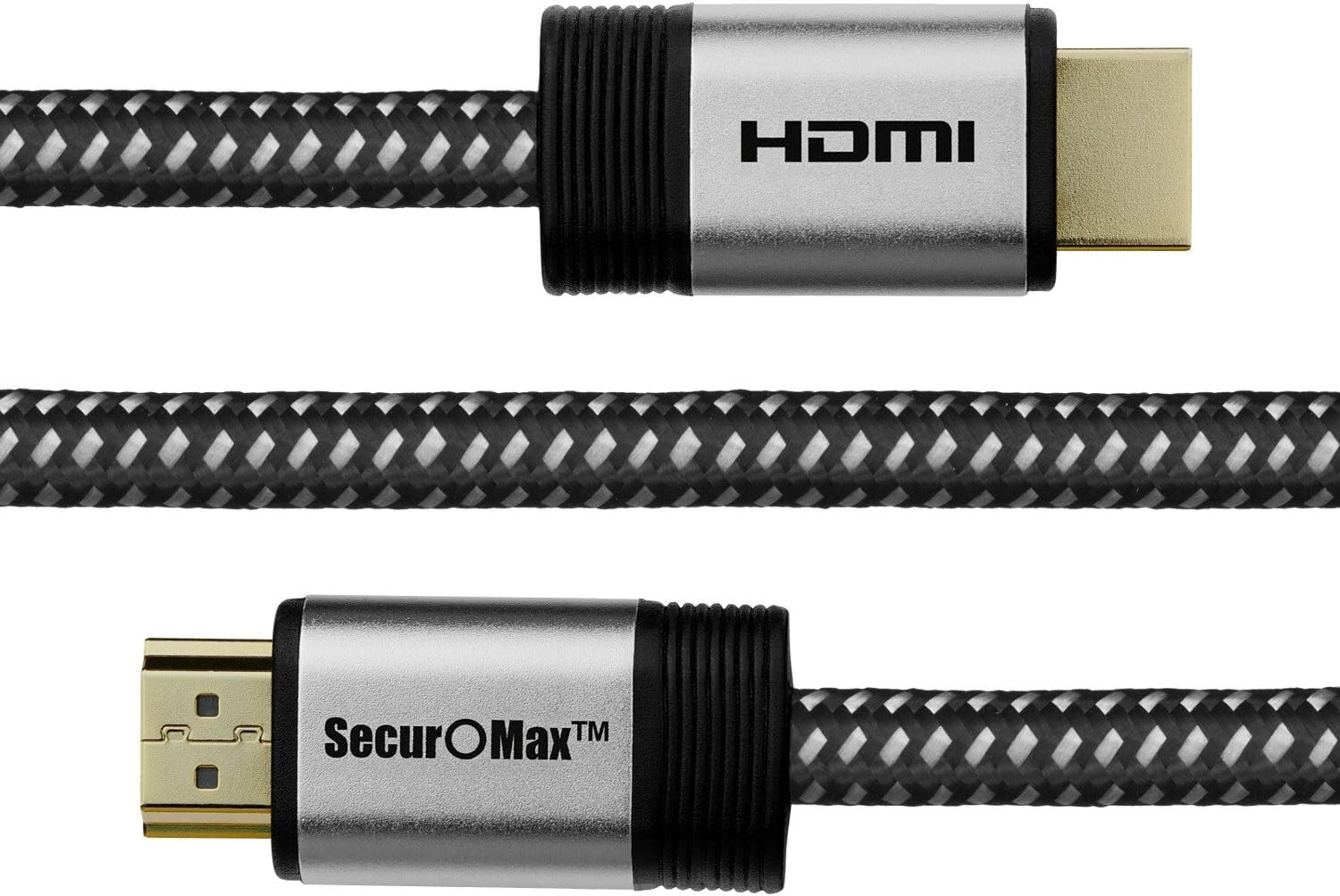HDMI Cable 15 FT - Braided Cord - 4K HDMI 2.0 Ready - High Speed - Gold ...