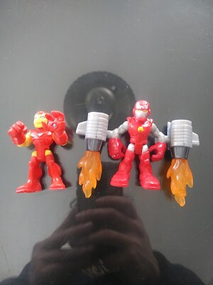 Fisher Price Imaginext Marvel (2) Iron Man Figures | eBay
