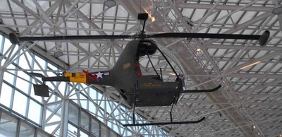 Hiller YH-32 Hornet Experimental Helicopter Model Replica Small Free ...