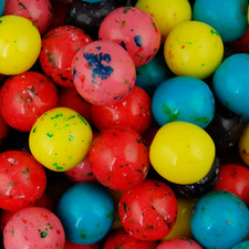 Dubble Bubble Assorted 1" 24mm Gum Balls BULK Vending 3 Lbs Approx 170 ...