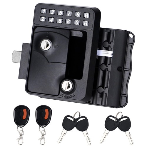 RV Keyless Entry Door Lock Controlled Remotely Fob Keyless 4 Mechanical ...
