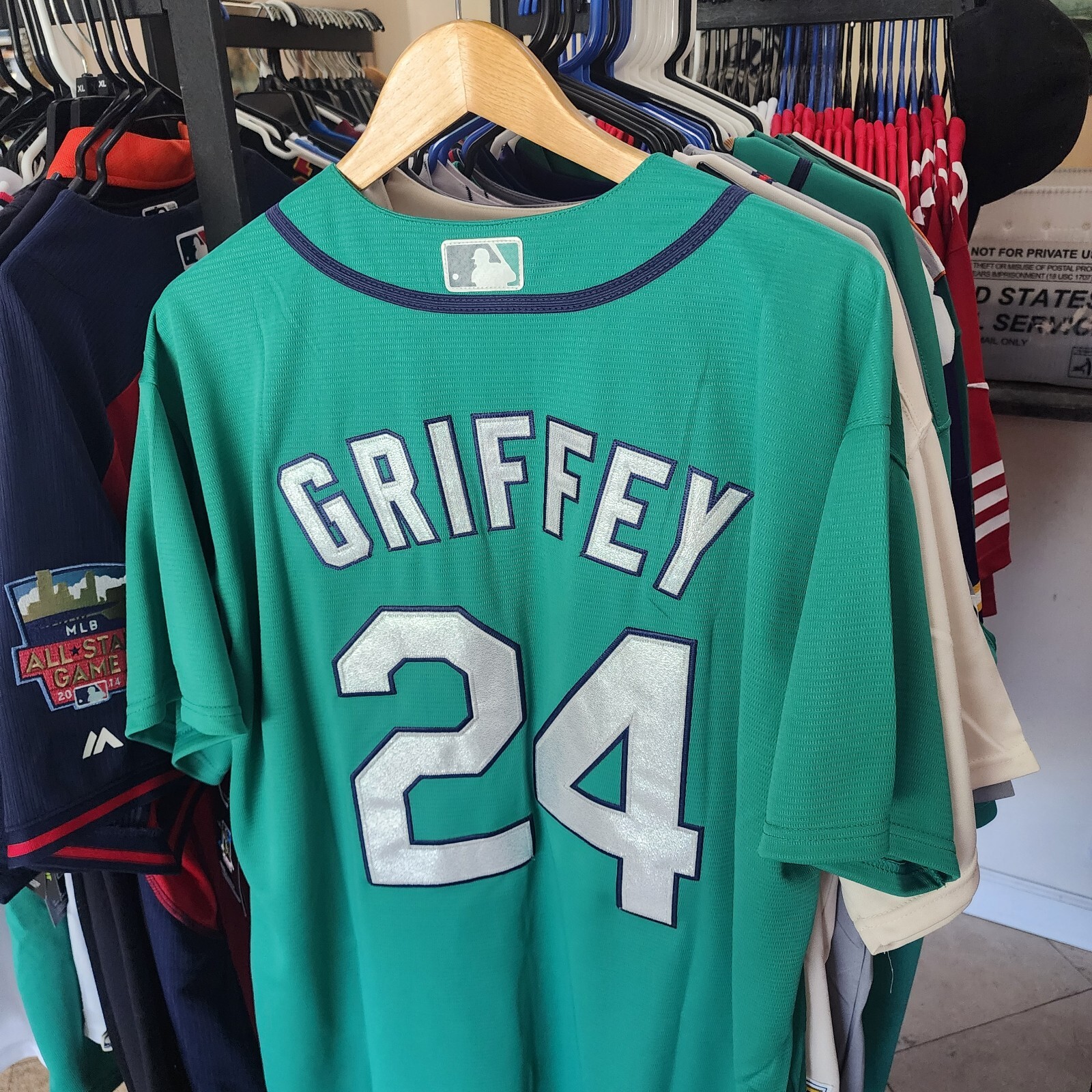 Ken Griffey Jr. Seattle Mariners Throwback Jersey Men's (S-3XL) | eBay