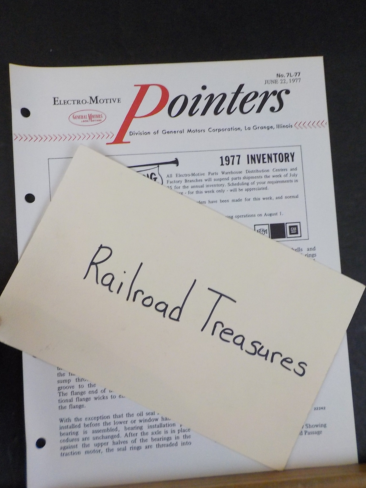 EMD Locomotive Pointers 7L-77 New Traction Motor Support Bearing D77 ...