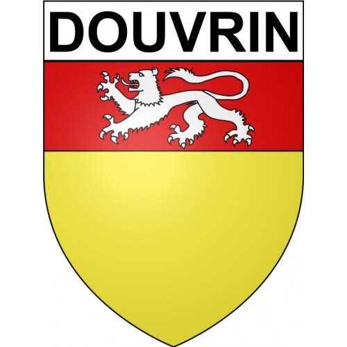 Douvrin 62 ville Stickers blason autocollant adhésif | eBay