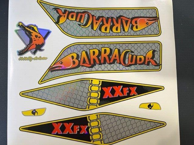 Barracuda Moto Logo Legendarische Accessoires: De Barracuda VR46